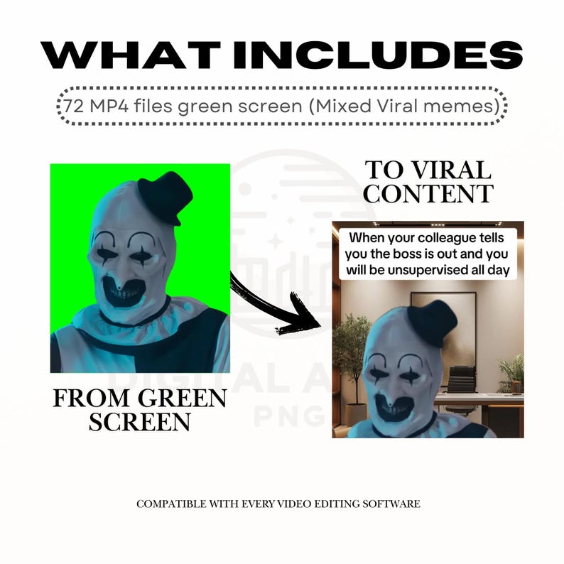 72 Beliebte Tiktok Meme Green Screen MP4 Dateien Zum Erstellen Lustiger ...