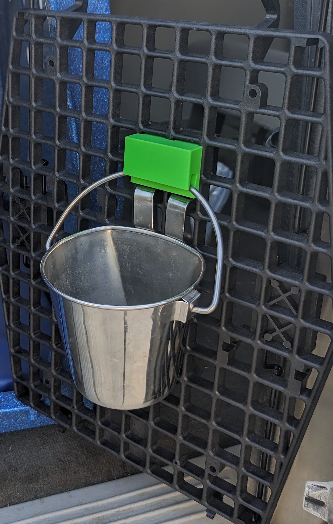 Food/water Bucket Holder for Ruff Land Kennels - Etsy