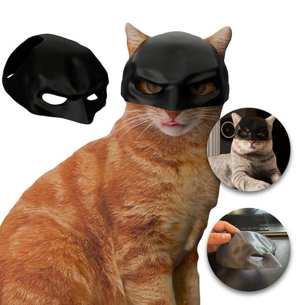 Bat Cat Mask - Etsy