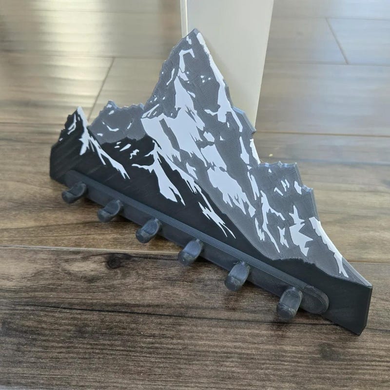 Mountain Key Holder - Etsy