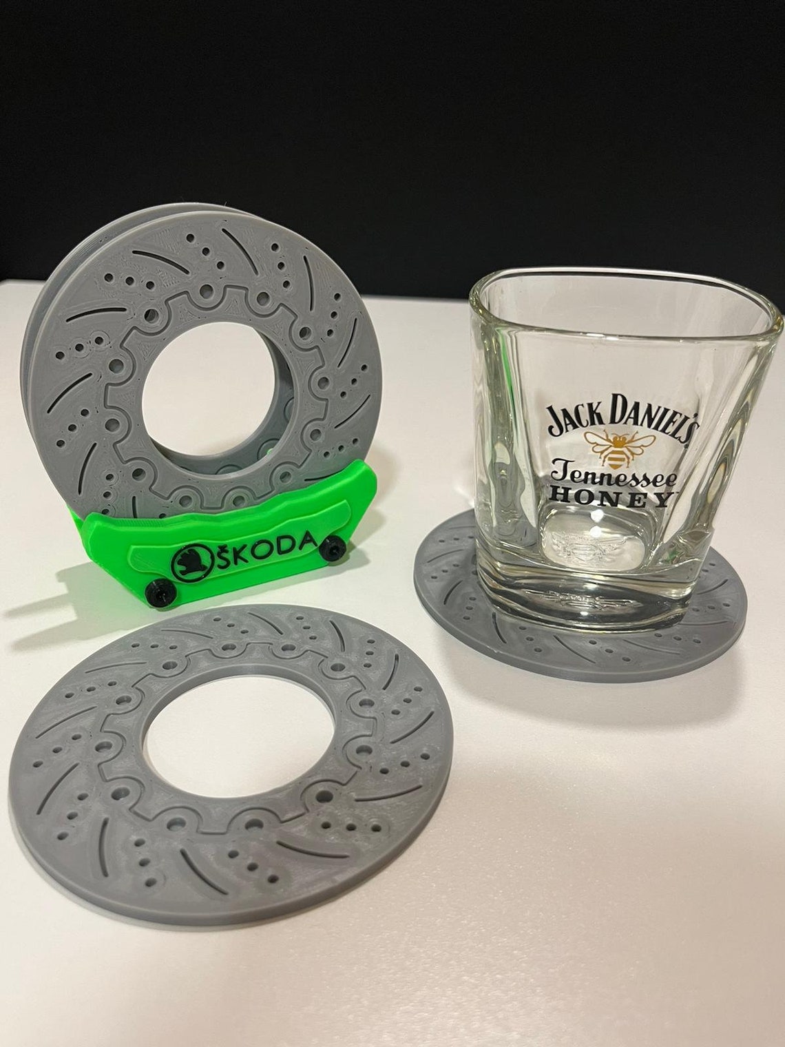 Car Brake Coasters Set - Etsy