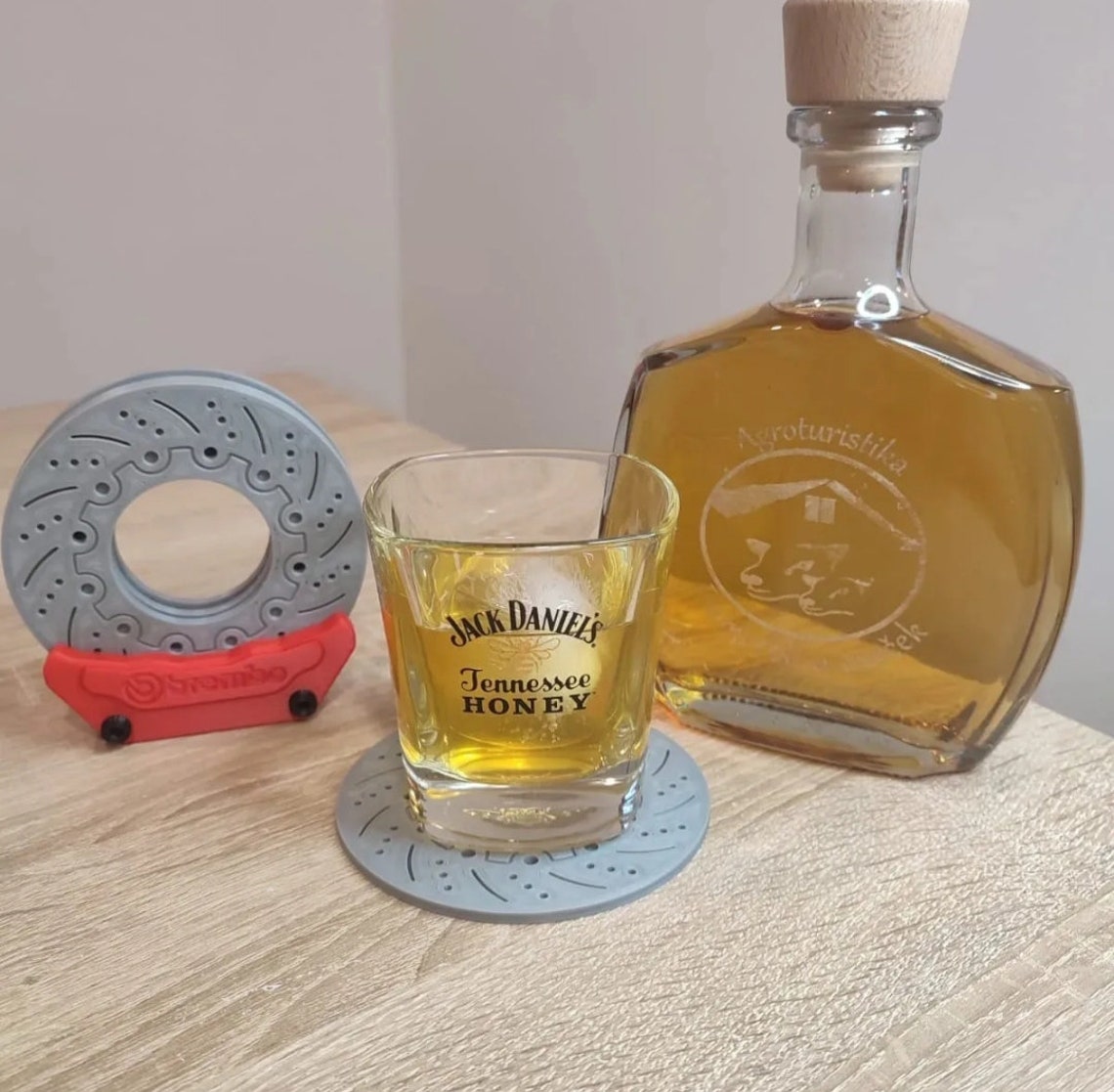 Car Brake Coasters Set - Etsy