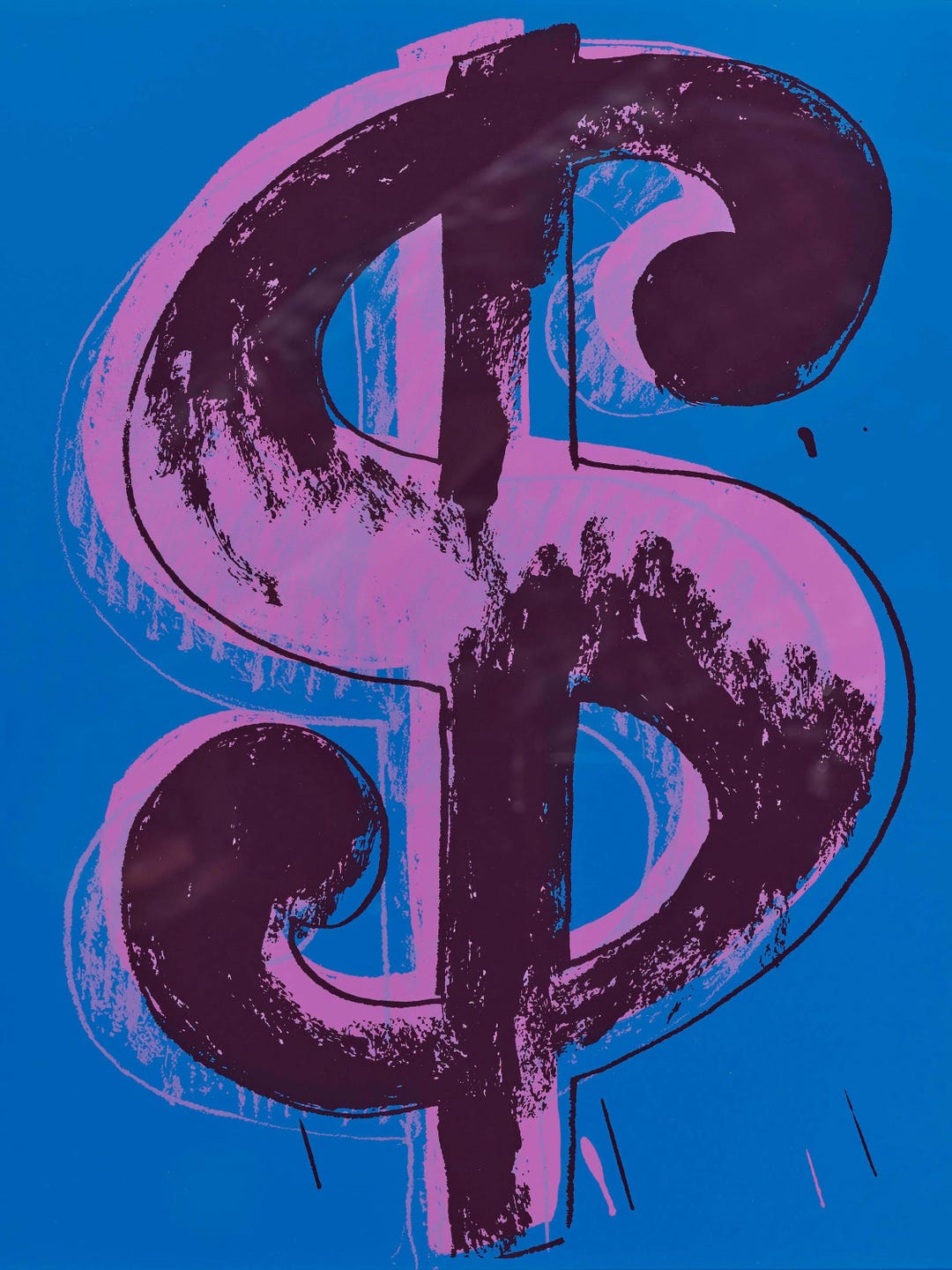 Dollar Purple, Andy Warhol, Pop Art - Etsy
