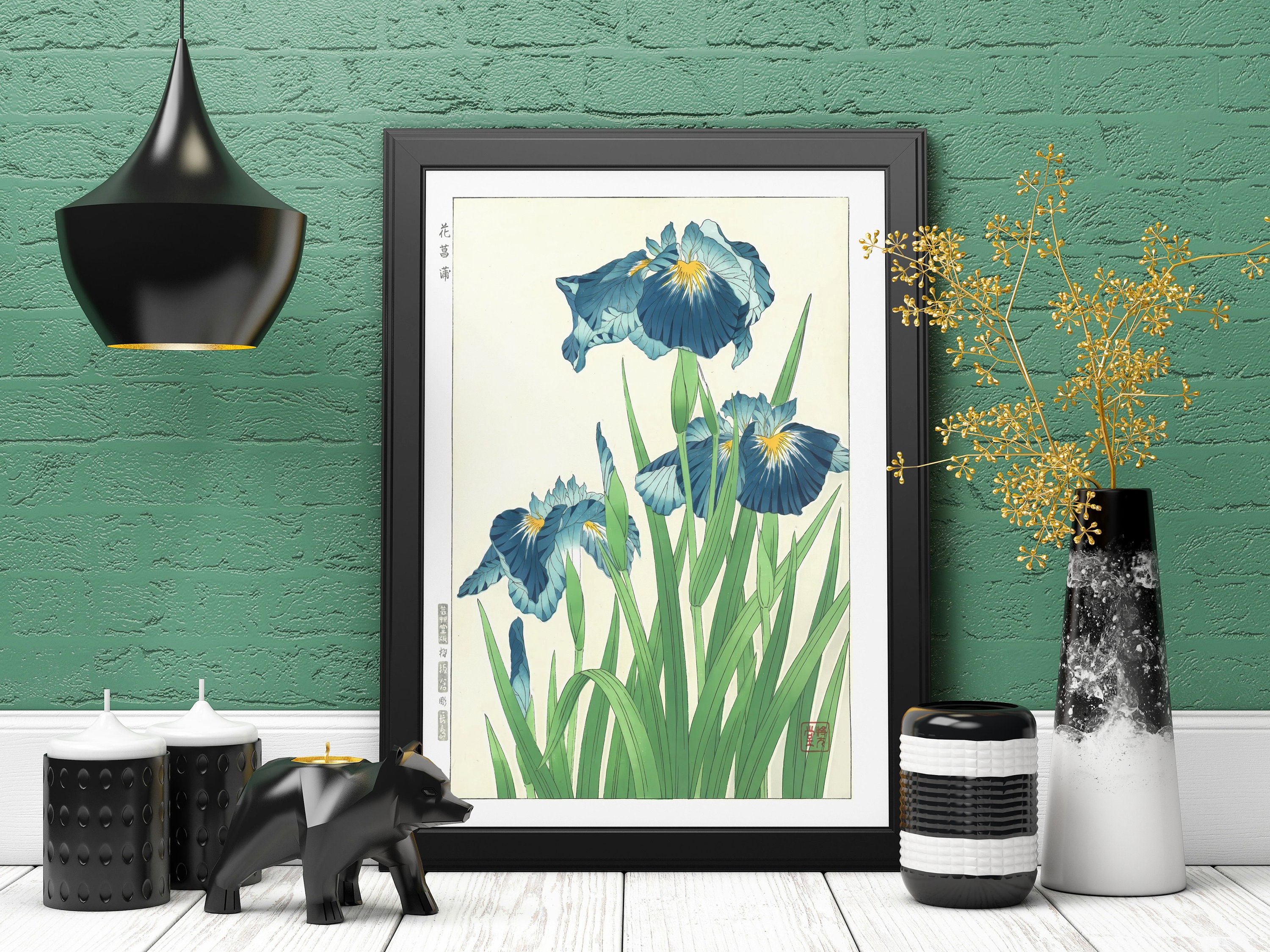 Kawarazaki Shodo Hanashobu Japanese Iris - Etsy