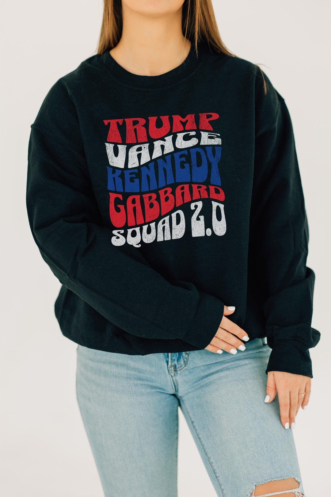 MAGA MAHA Unity Squad 2.0 Sweatshirt, 2024 Election Sweater Make ...