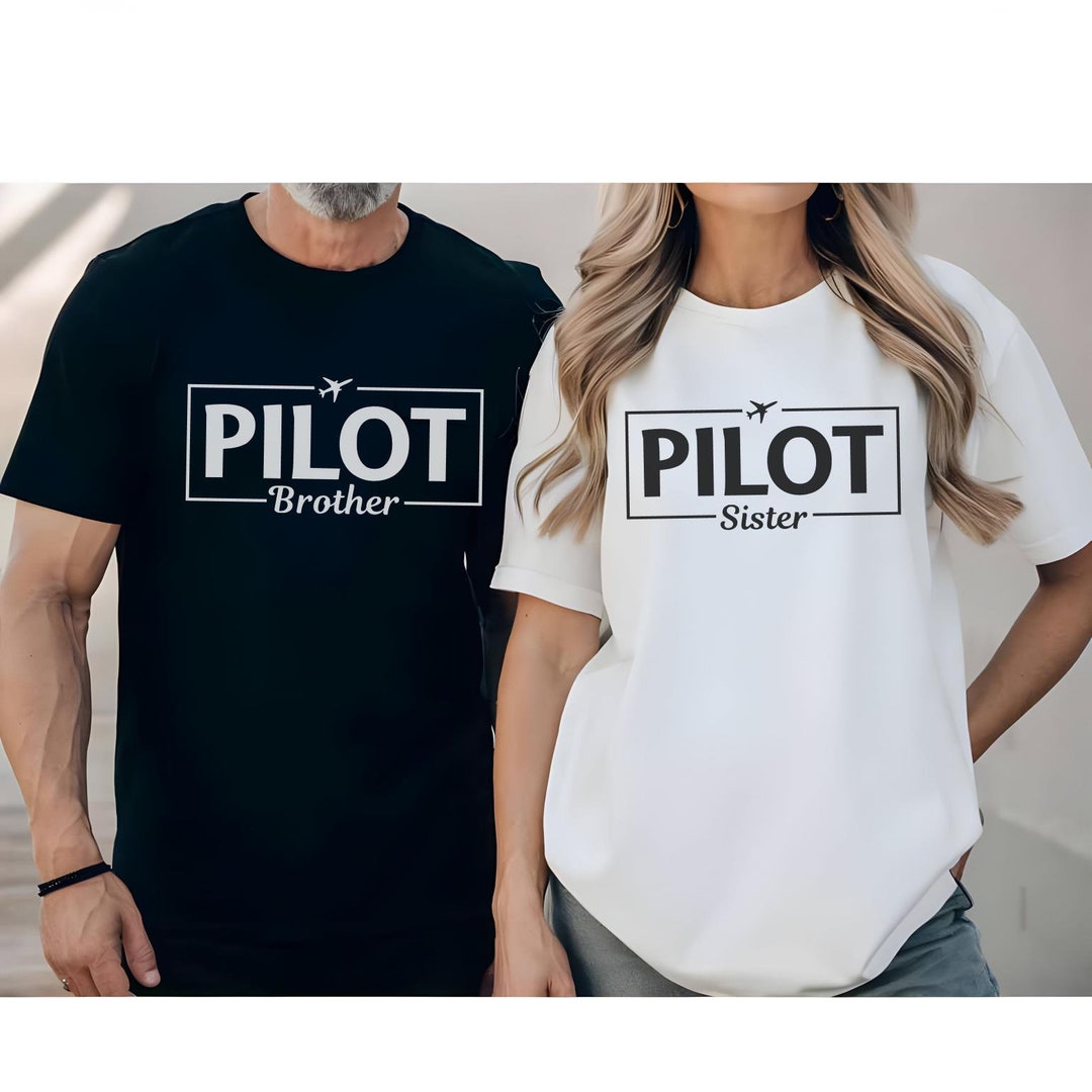 Pilot Sister Pilot Brother Gifts, Pilot Graduation Gift, Retired Pilot ...