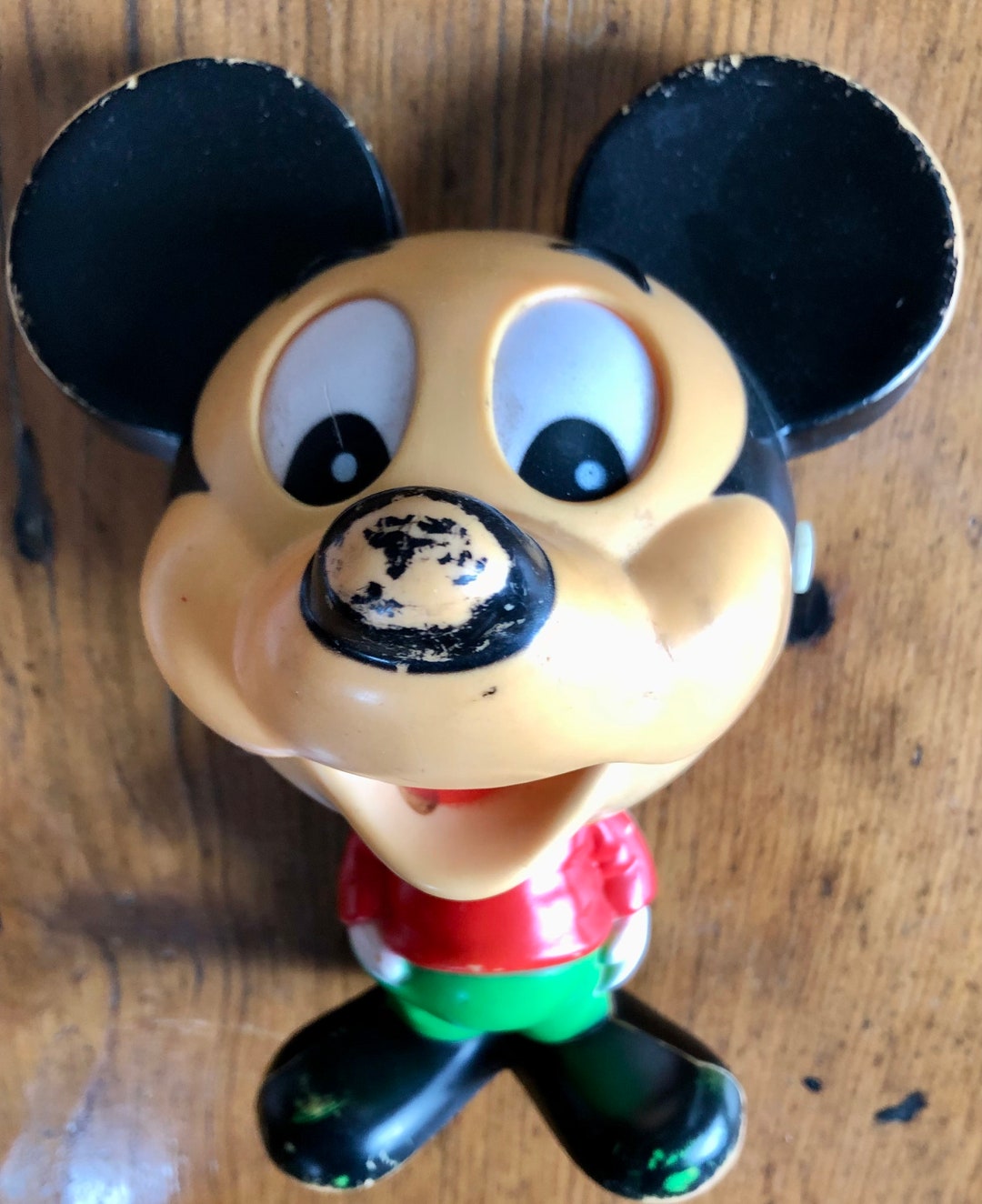 Talking Mickey Mouse Pull String Figure Vintage - Etsy