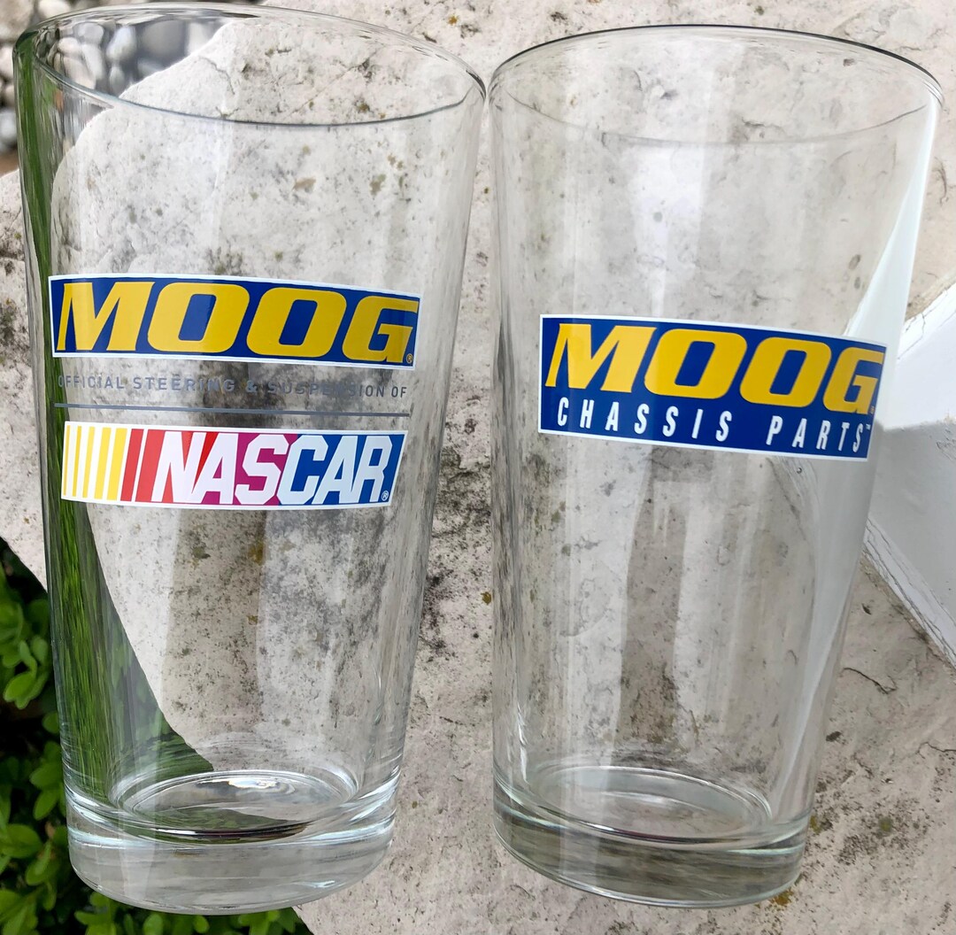 NASCAR MOOG Beer Glasses - Etsy