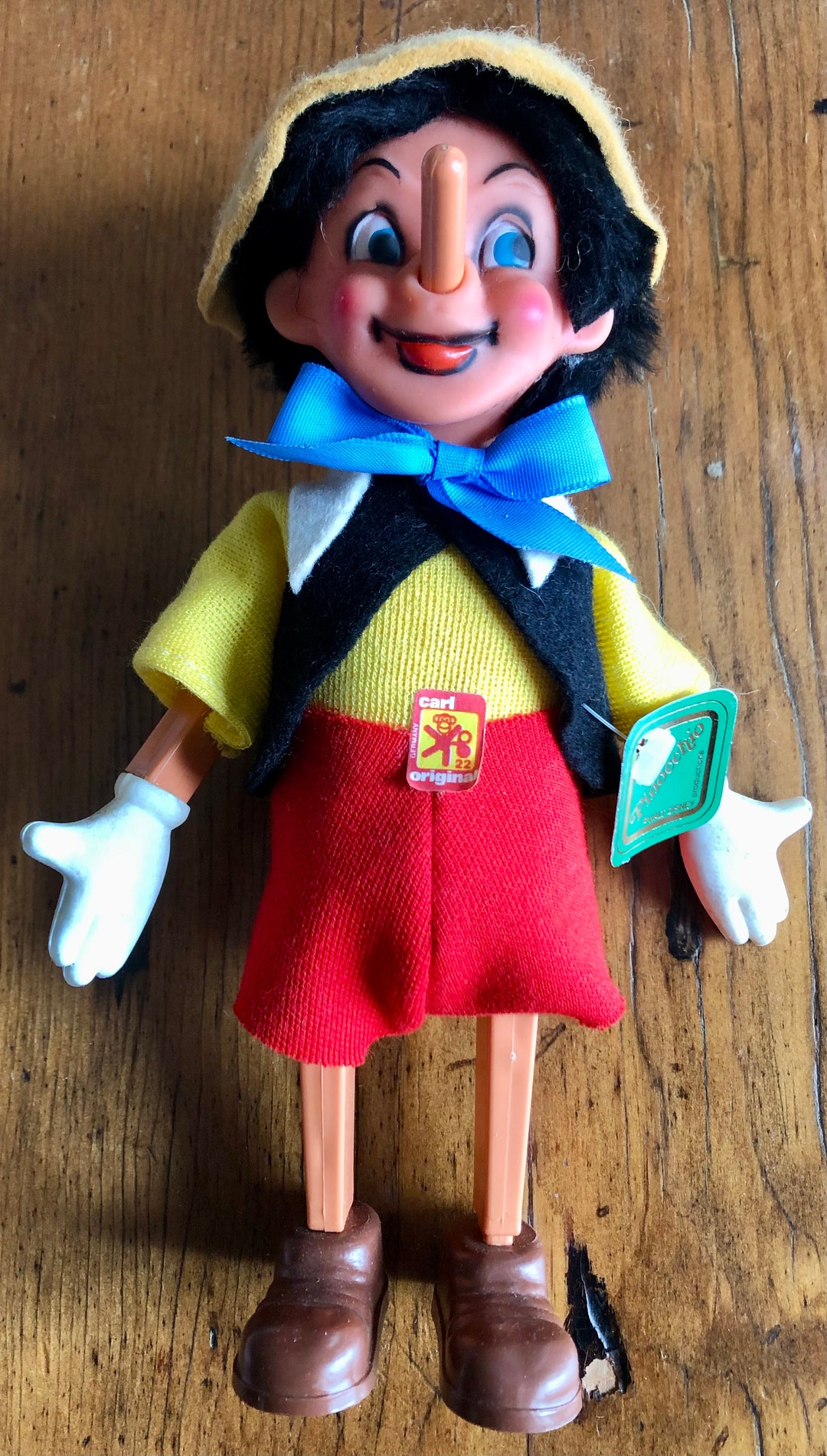 Rare and Vintage Pinocchio Action Figure - Etsy