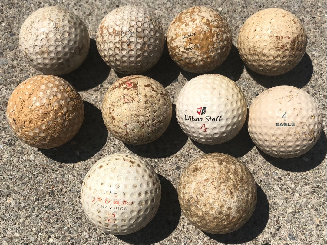 Vintage Golf Balls - Free Shipping - Etsy