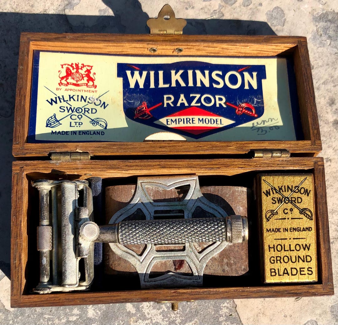 Vintage Wilkinson Sword Co LTD Empire Model Safety Razor With Original ...
