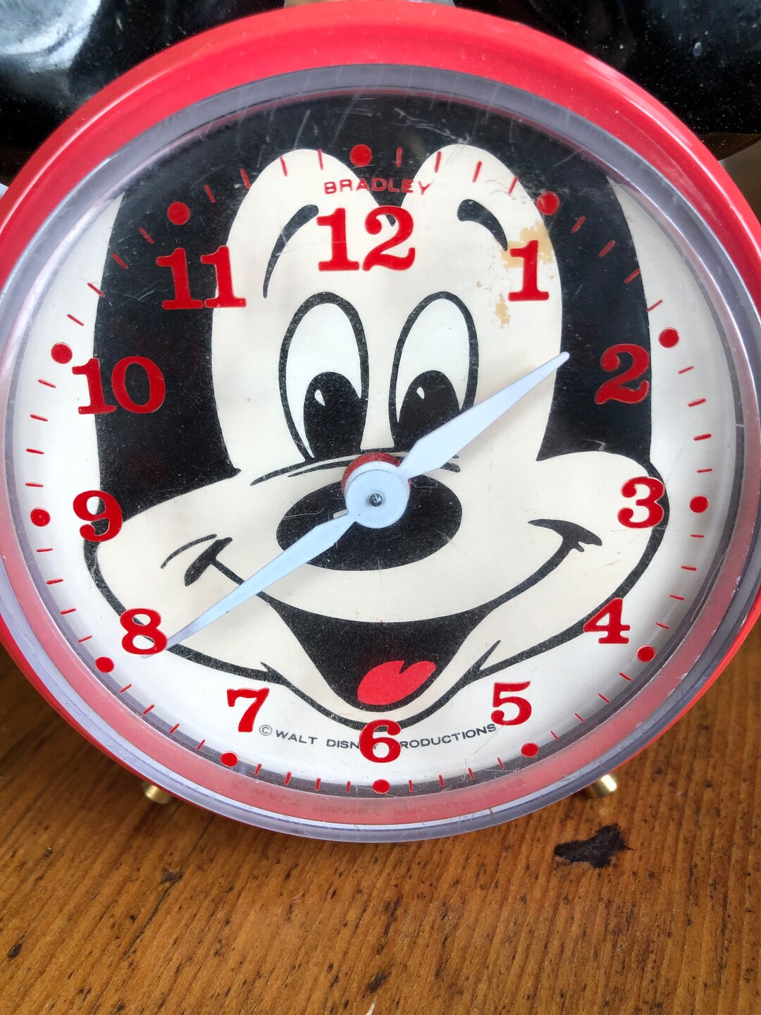 Vintage Mickey Mouse Alarm Clock - Etsy