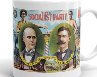 Christian Socialist Mug, Religious Leftist Ceramic Mug, Anti-capitalist ...