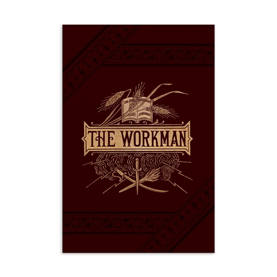 The Workman Small Print 4x6 Postcard Victorian Book - Etsy