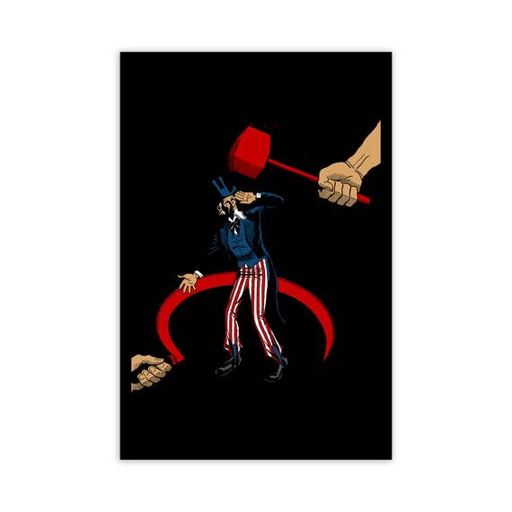 Anti Imperialism Poster