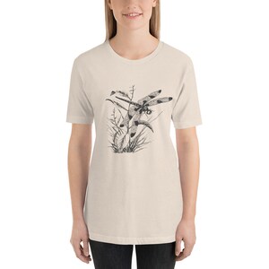 Dragonfly T-shirt, Retro Victorian Insect Illustration Shirt, Unisex ...