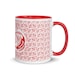 Leftist Floral Mug: Solidarity Forever Banner With Birds & Flourishing ...