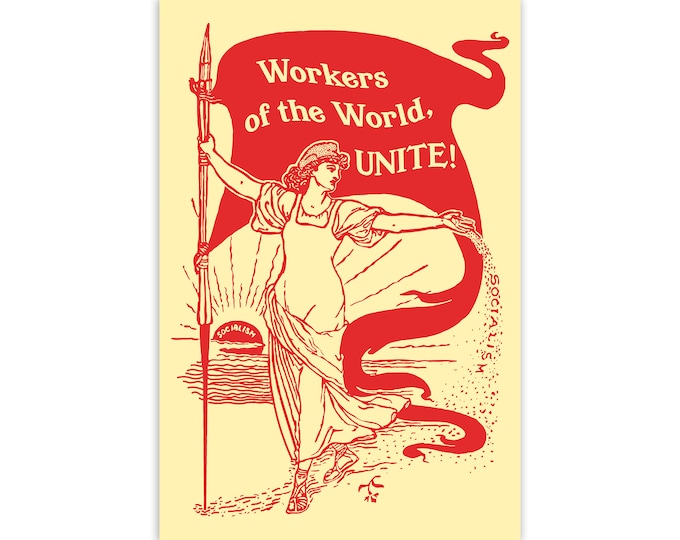 Soviet Propaganda Poster. Original Old Poster. Soviet Communist Poster ...