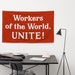 Workers Flag: Workers of the World, Unite 3x5 Foot Retro Socialist ...