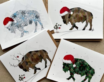 Buffalo Note Cards - Etsy