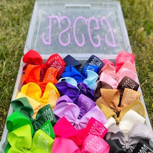 Custom Bow Box - Etsy