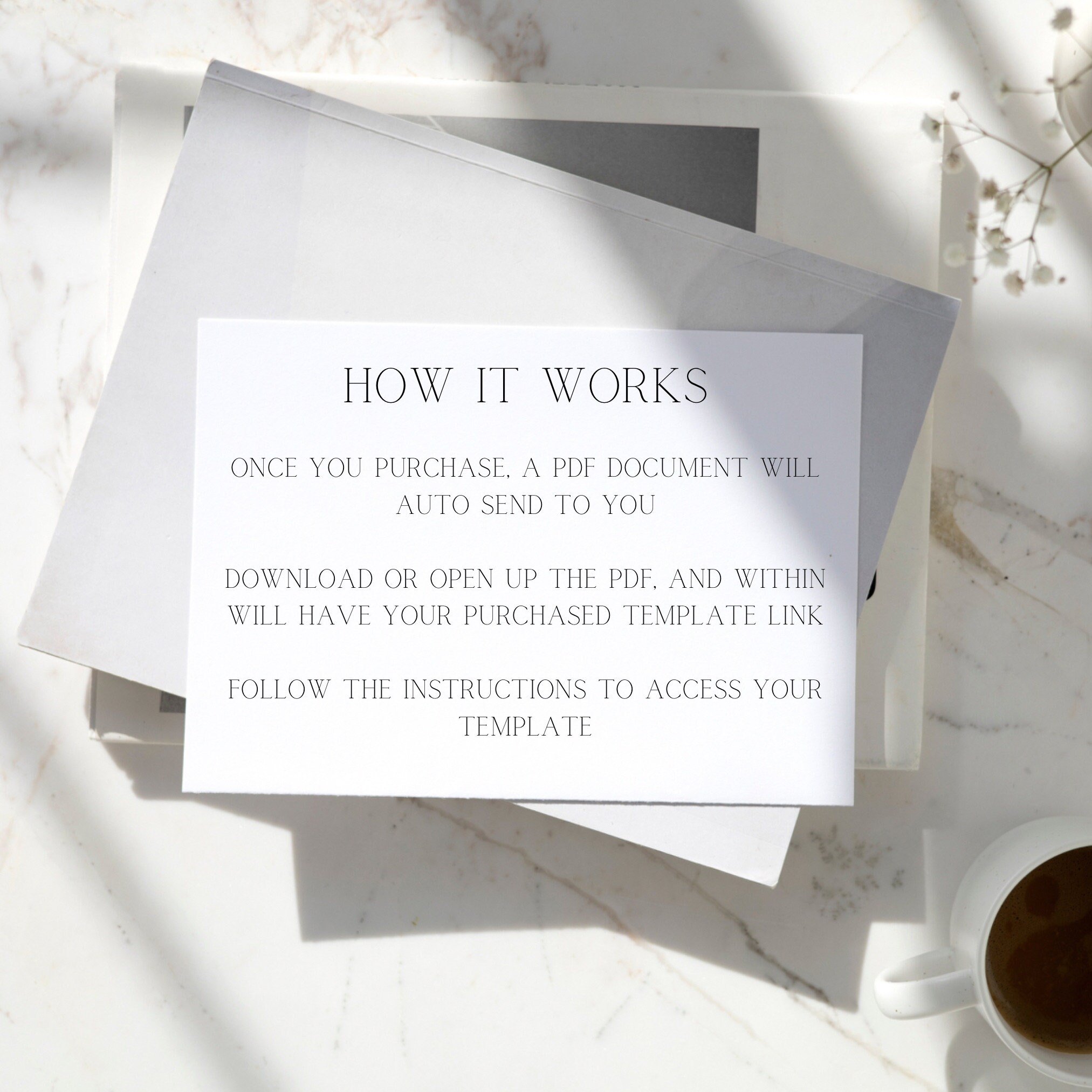 Minimalist Monotoned Invitation Template Customisable, Digital, And/or ...