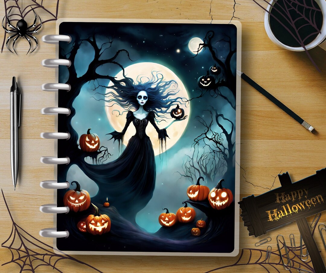 Ooh Spooky! #2 - Happy Planner Cover - Classic Size - Reversible - Etsy