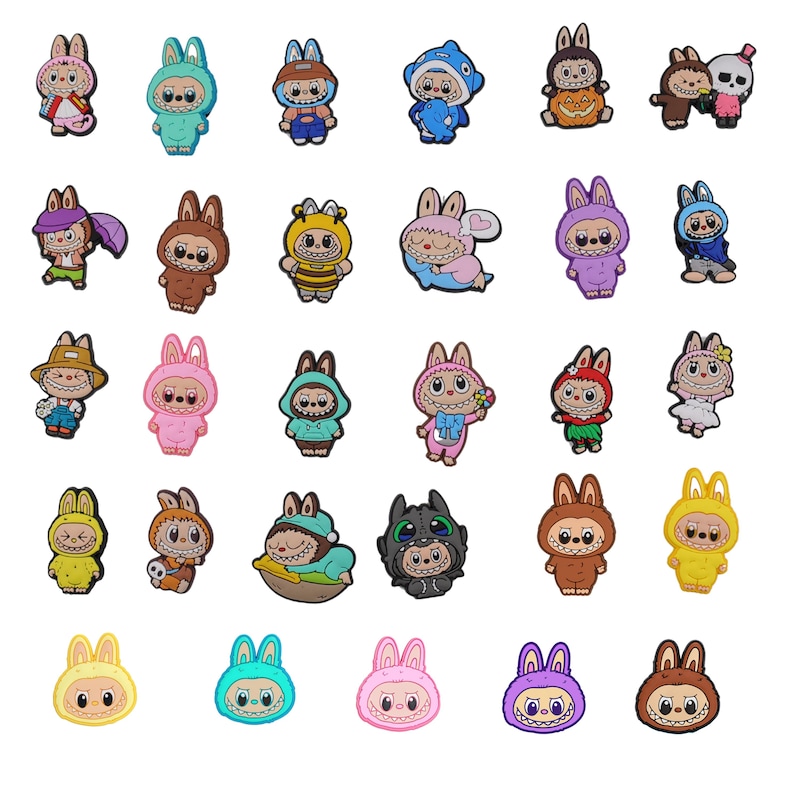 Labubu Charm Shoes - Etsy