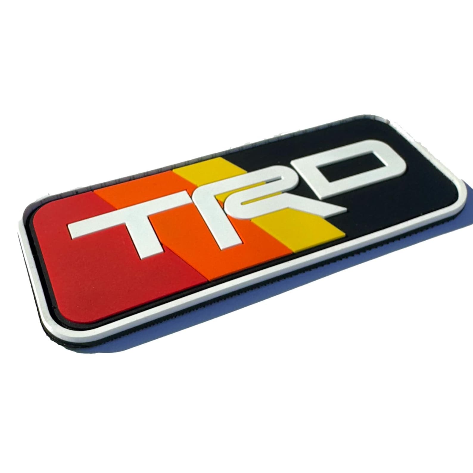 3D PVC Hook and Loop Patches – TRD Emblem Style for Toyota Enthusiasts ...