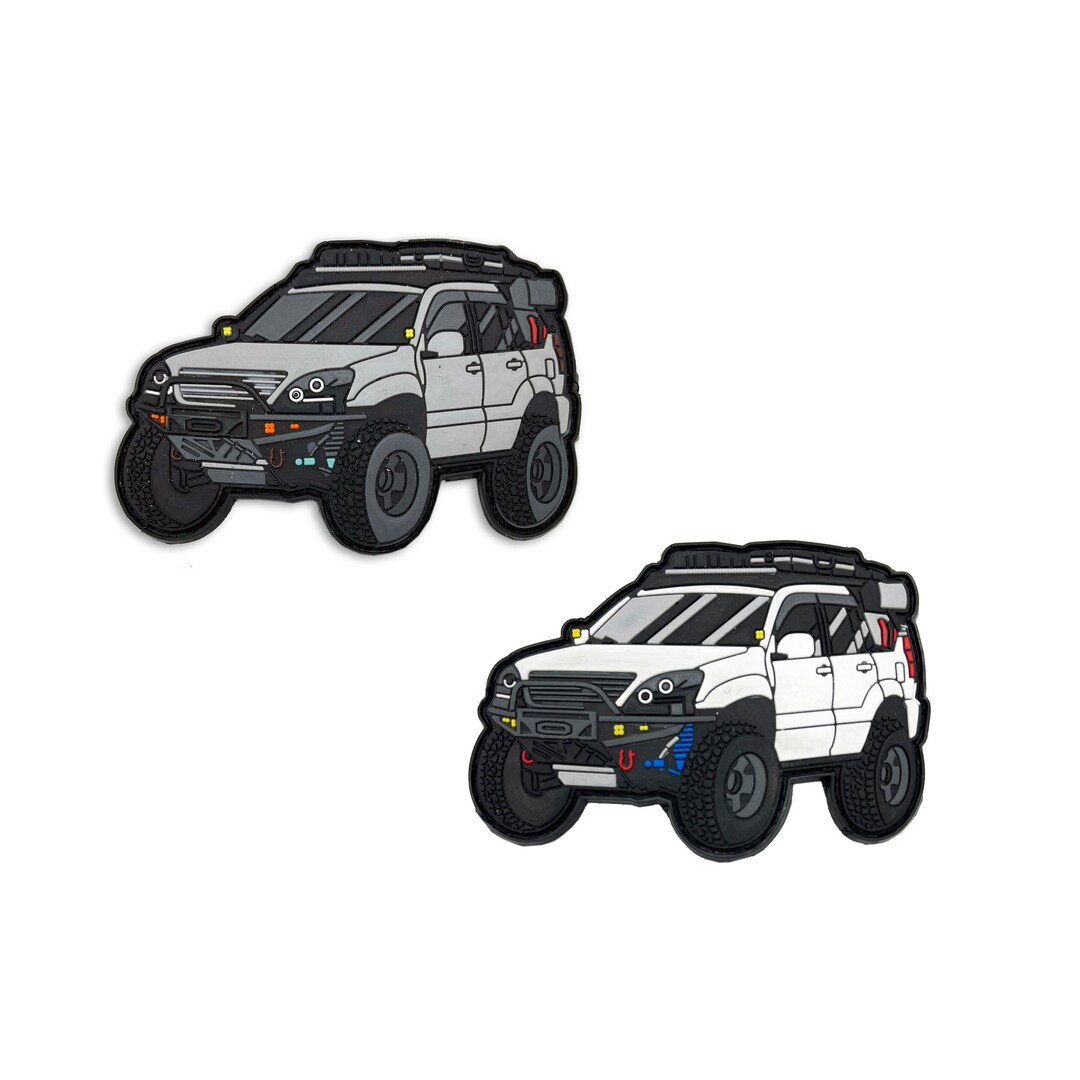 3D PVC Hook and Loop Patches – GX460 Style for Lexus Enthusiasts - Etsy
