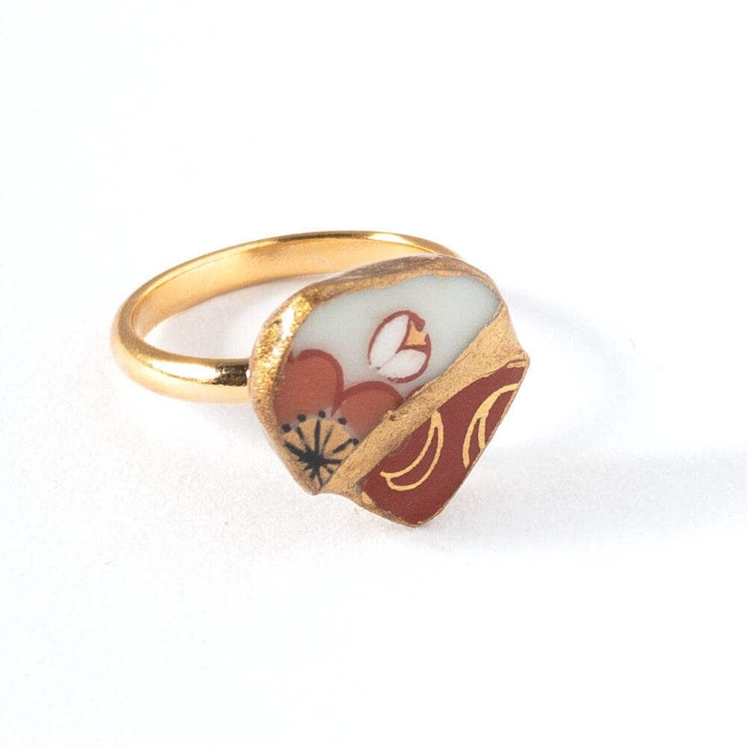 Kintsugi Ring, Kintsugi Jewelry, Wabi Sabi Gift - Etsy Australia