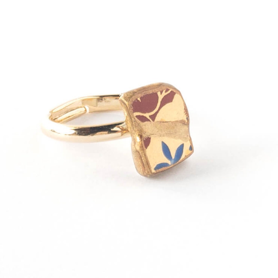 Kintsugi Ring, Kintsugi Jewelry, Wabi Sabi Gift - Etsy