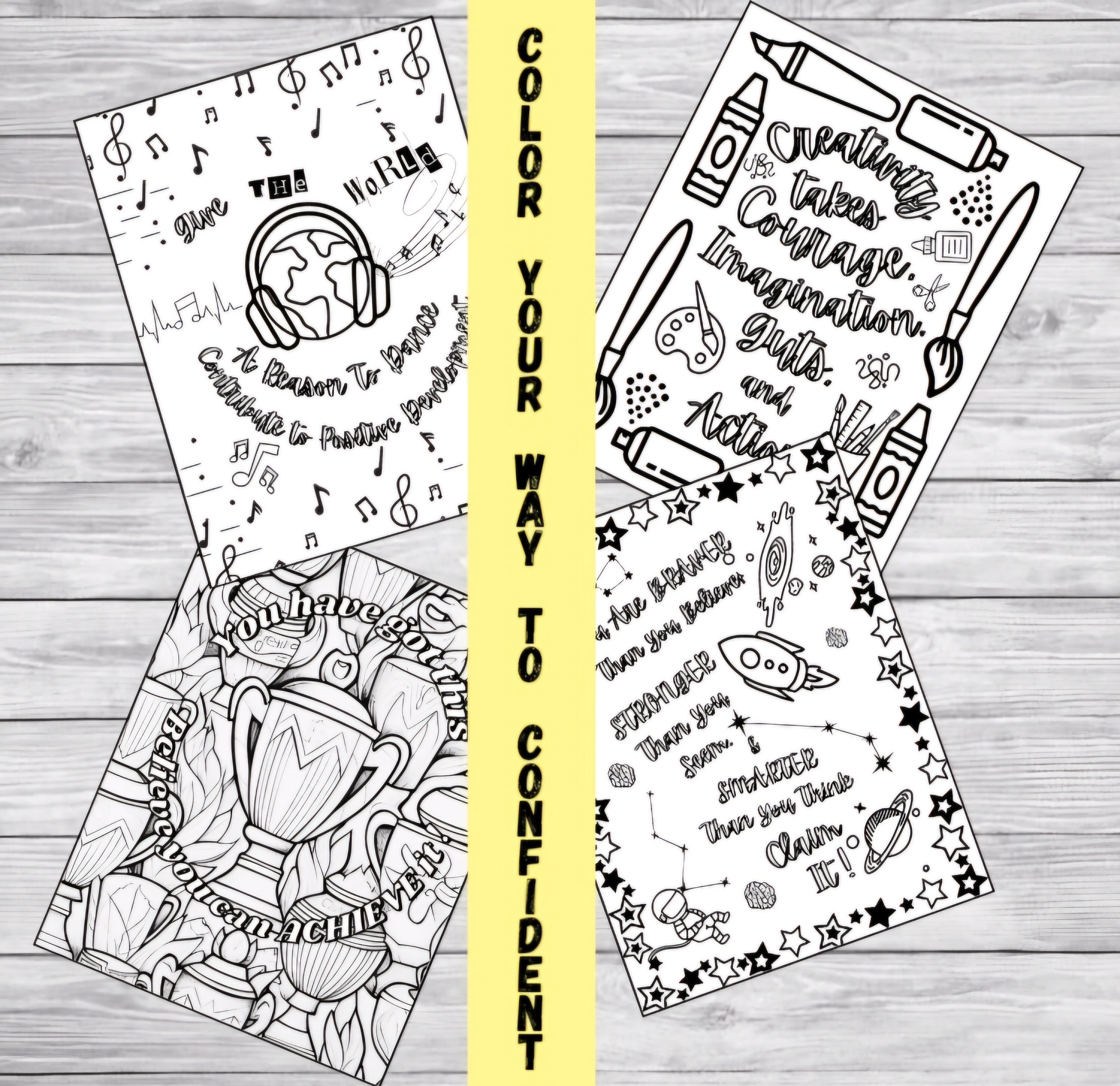 You Got This! Kids Coloring Book | Leadership & Self-awareness Skills ...