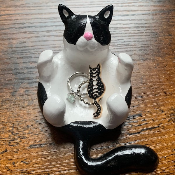 Cat Ring Holder - Etsy