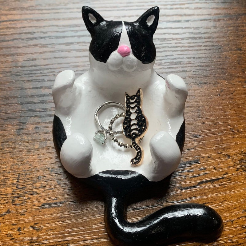 Cat Ring Holder - Etsy