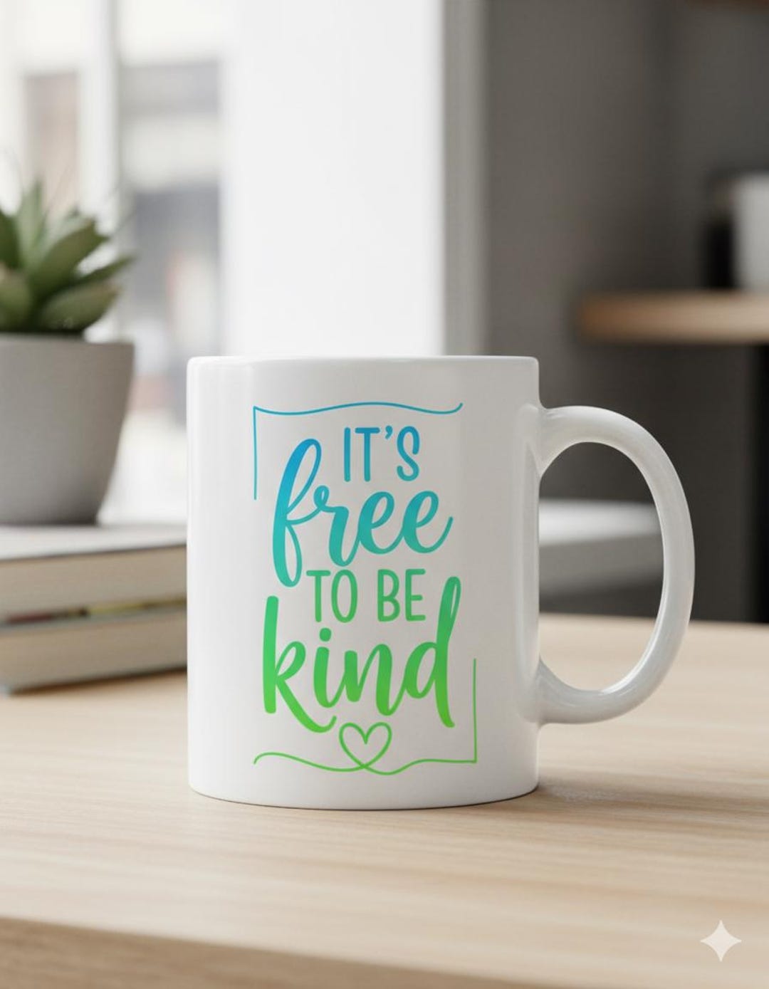 It's Free to Be Kind Coffee Cup - Etsy