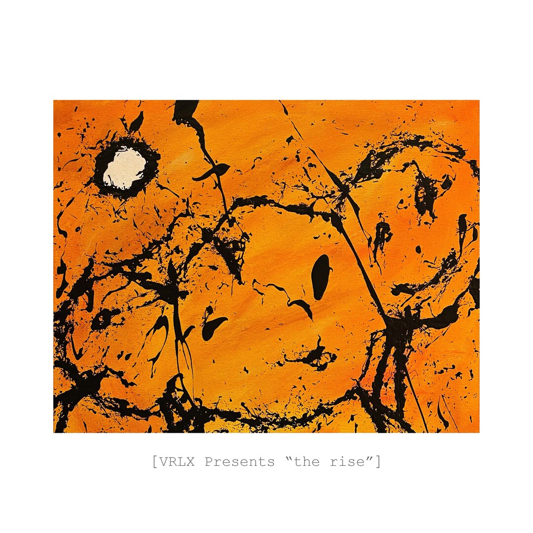 The Rise | Original Abstract Splatter Painting. 1 of 1 Handmade Artwork ...