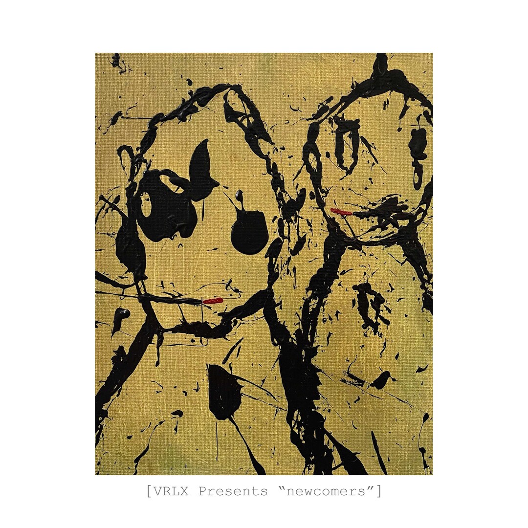 Newcomers | Original Abstract Splatter Painting. 1 of 1 Handmade ...