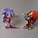 Buddies - Sonic the Hedgehog and Knuckles Cufflinks - Etsy