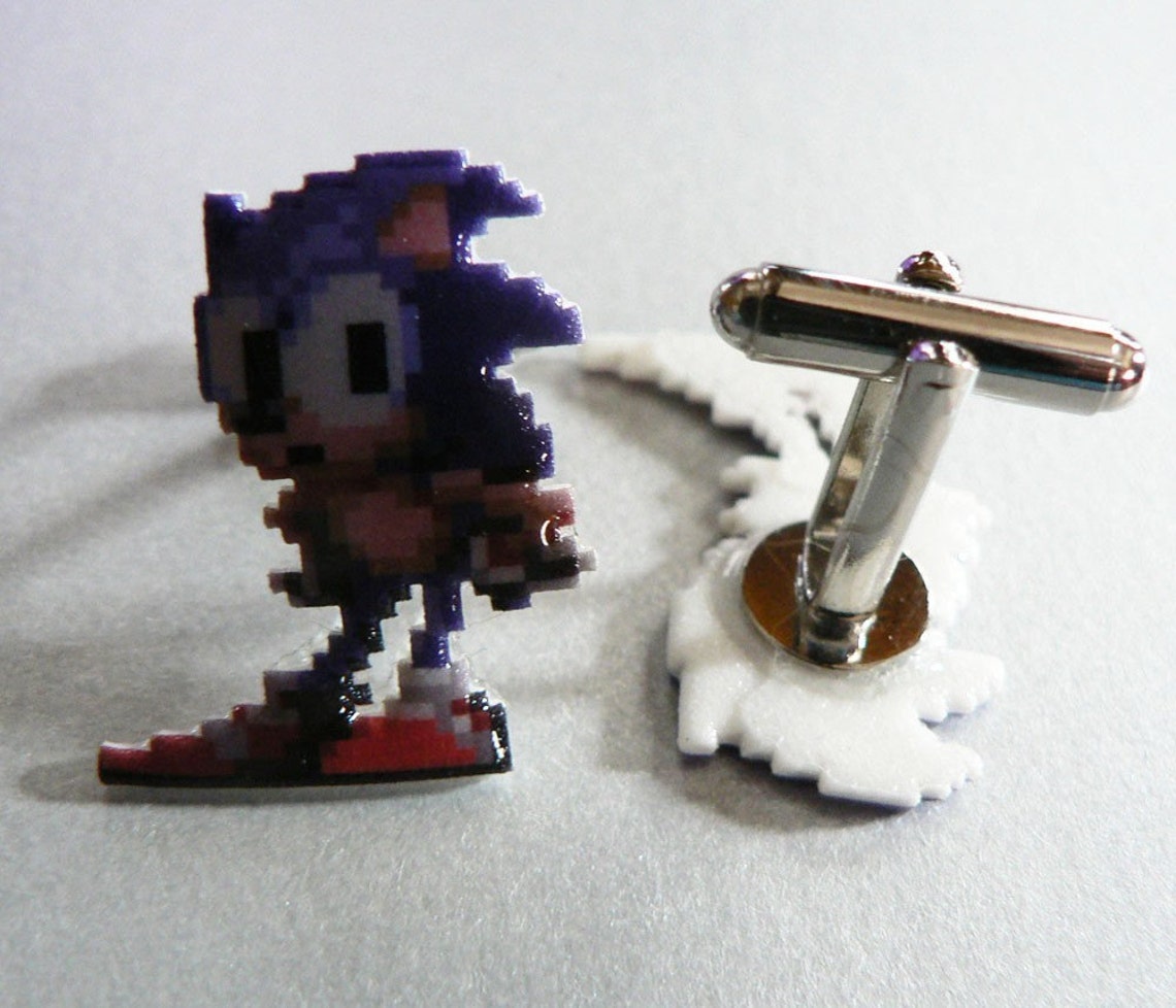 Sonic the Hedgehog Cufflinks // Video Game Cufflinks // Geek Wedding ...