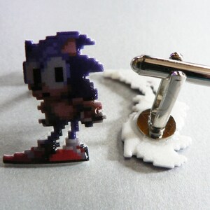 Sonic the Hedgehog Cufflinks // Video Game Cufflinks // Geek Wedding ...