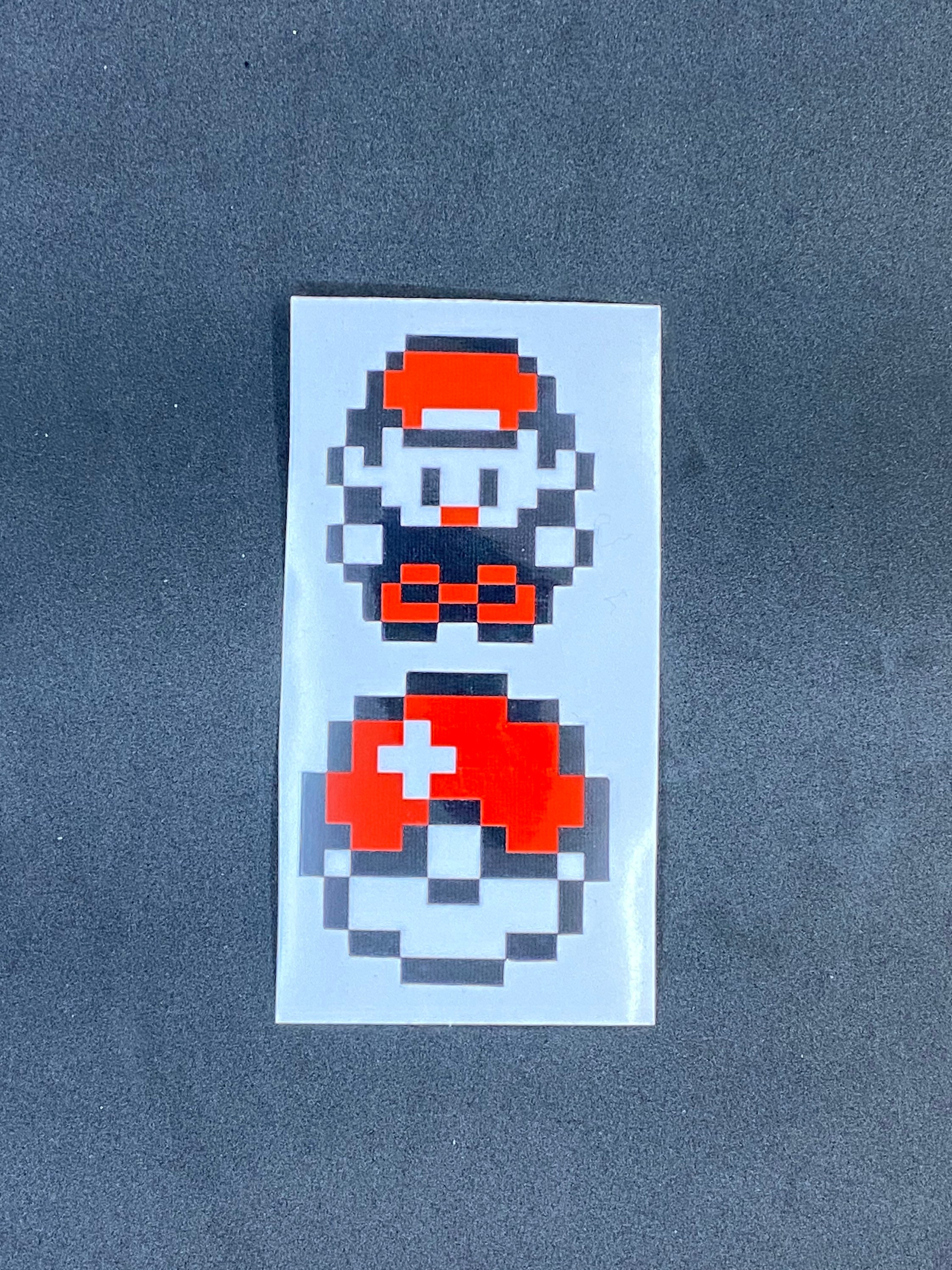 Pokemon Blue Trainer Pixelated