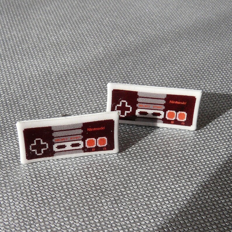 Nintendo Controller Earrings | Etsy