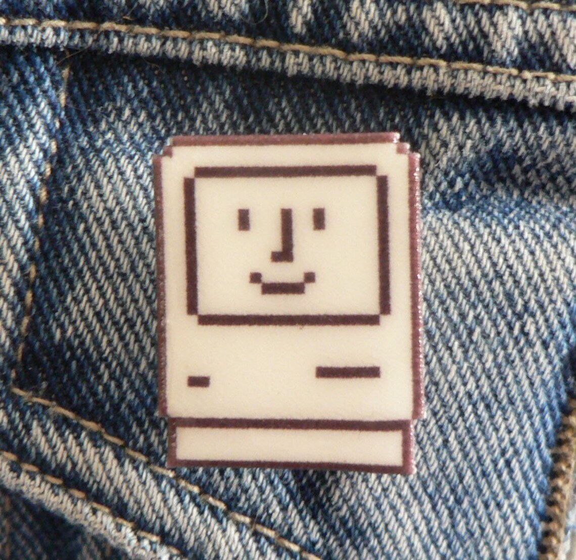 Mac Daddy Apple Pin - Etsy