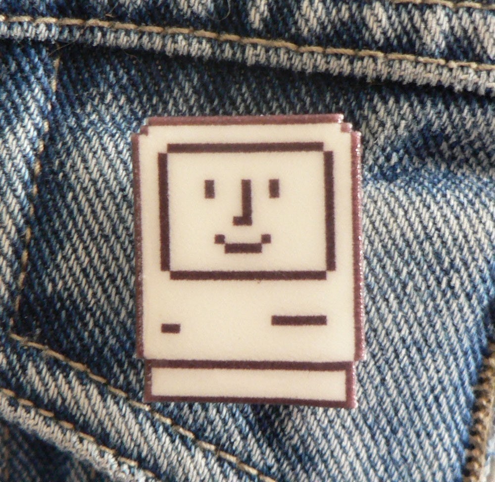 Mac Daddy Apple Pin - Etsy