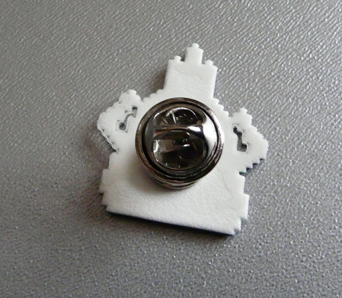 Adventure Time Ice King Pin // Hat Pin // Pixel Tie Tack // Retro Lapel ...