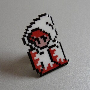 White Mage - Final Fantasy Pin // Nintendo Hat Pin // Tie Tack // Retro ...