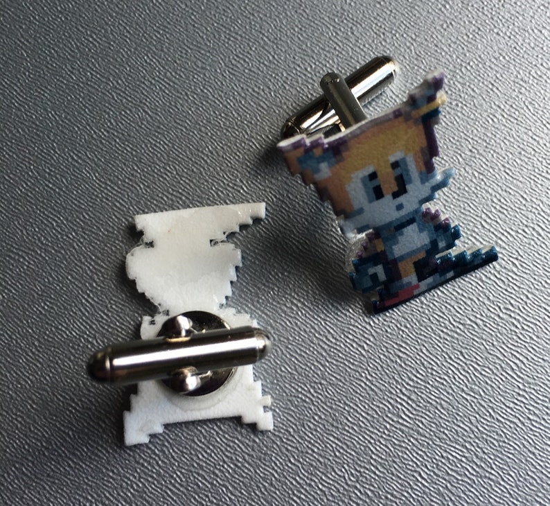 Tails - Sonic the Hedgehog Cufflinks - Etsy