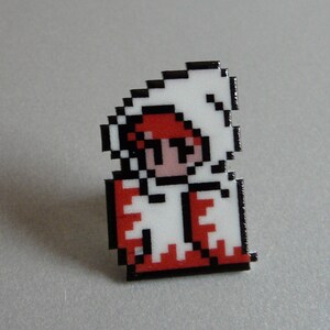 White Mage - Final Fantasy Pin // Nintendo Hat Pin // Tie Tack // Retro ...