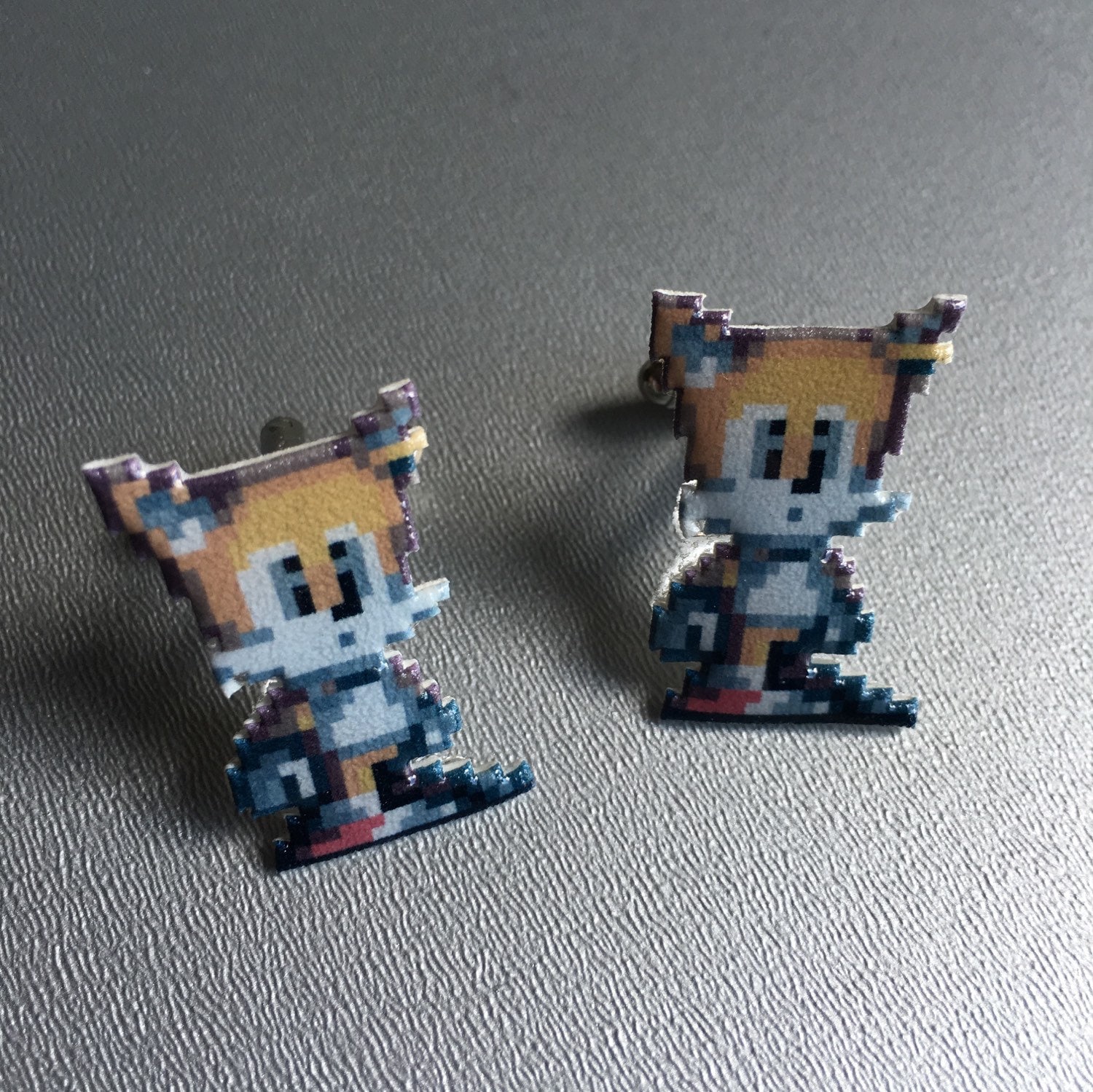 Tails Sonic the Hedgehog cufflinks | Etsy